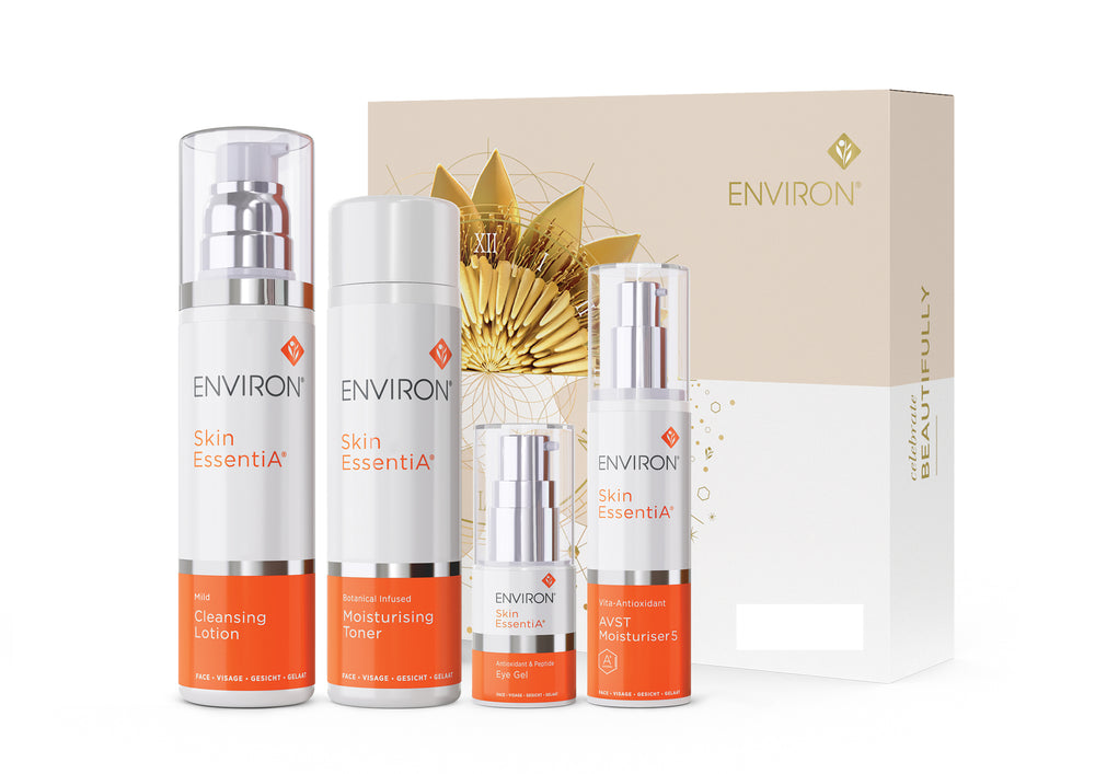 Environ Skin EssentiA AVST 5 Gift Set + Free Deluxe Sample Set Valued ...