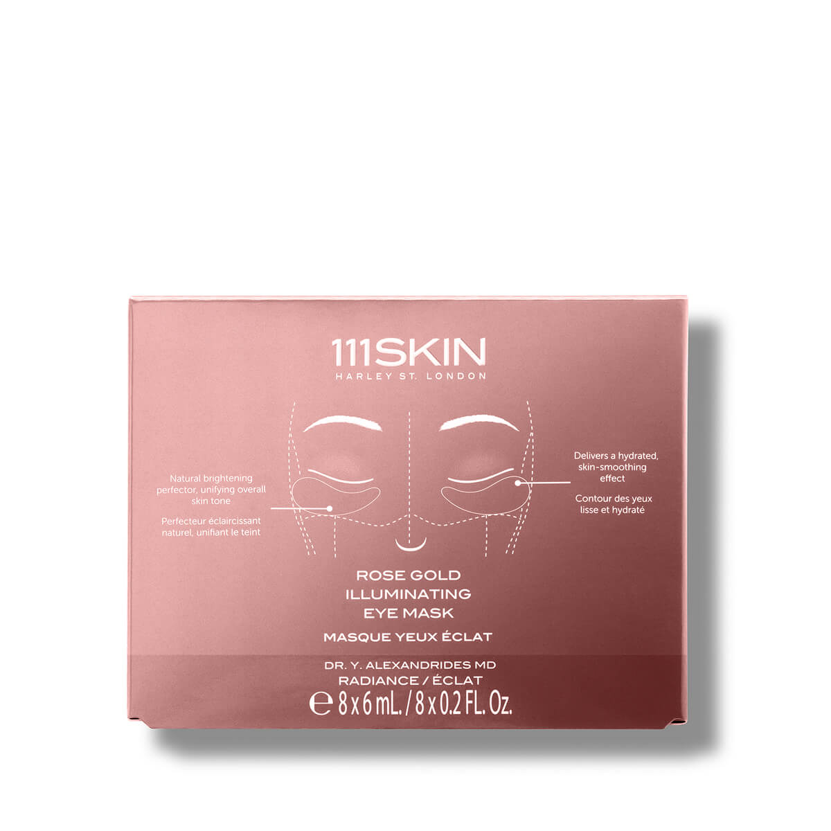 111Skin Rose Gold Illuminating Eye Mask | Brighten | Free Shipping